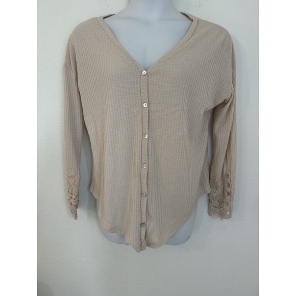 Buckle | Tops | Daytrip Buckle Tunic Top Womens M Pink Waffle Knit ...